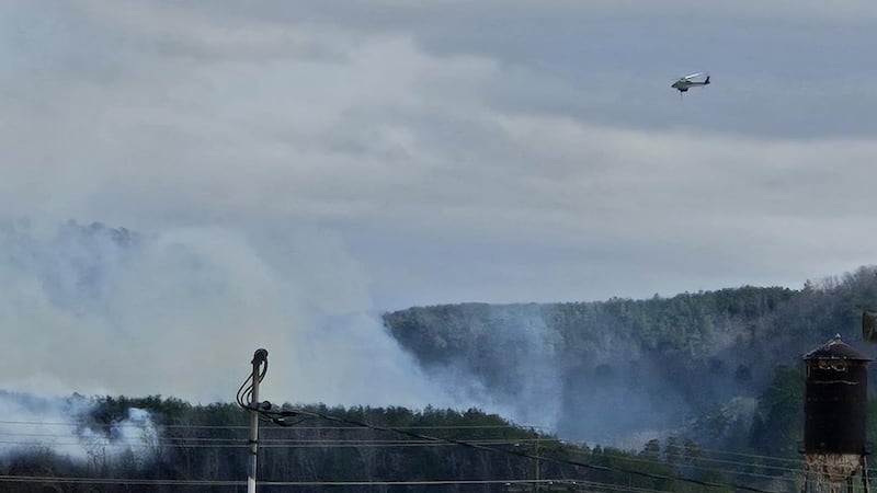 TN National Guard responds to East Tennessee wildfires TN National Guard responds to East Tennessee wildfires