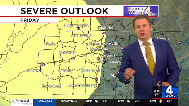 First Alert Forecast: Warm weather stays, tracking more rain First Alert Forecast: Warm weather stays, tracking more rain